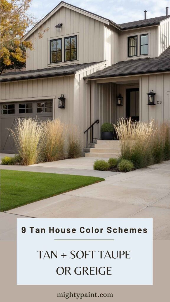 Stunning Tan House Color Schemes That Elevate Curb Appeal