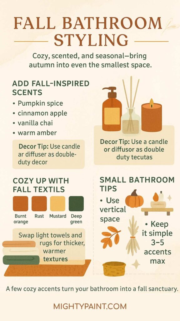 🍂 25 Cozy Fall Bathroom Décor Ideas to Warm Up Your Space