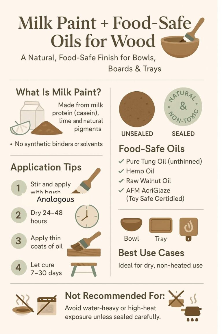 Best Food Safe Paints & Finishes for Wood, Ceramic, Metal & Glass