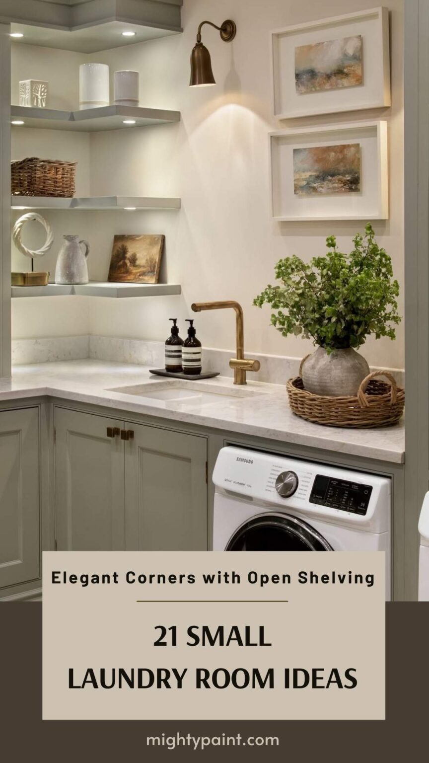 21 Brilliant Small Laundry Room Ideas to Maximize Space & Style
