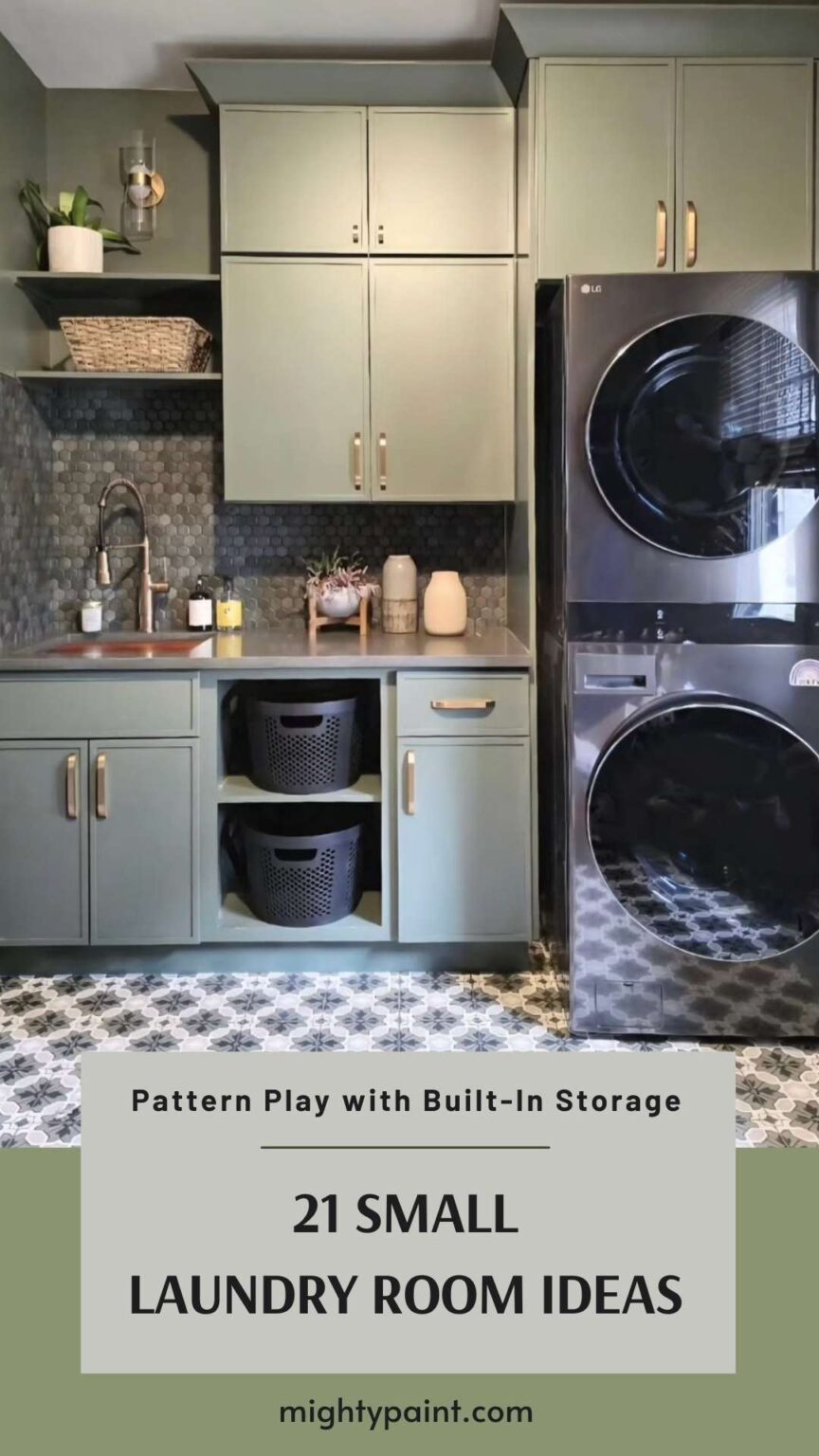21 Brilliant Small Laundry Room Ideas to Maximize Space & Style