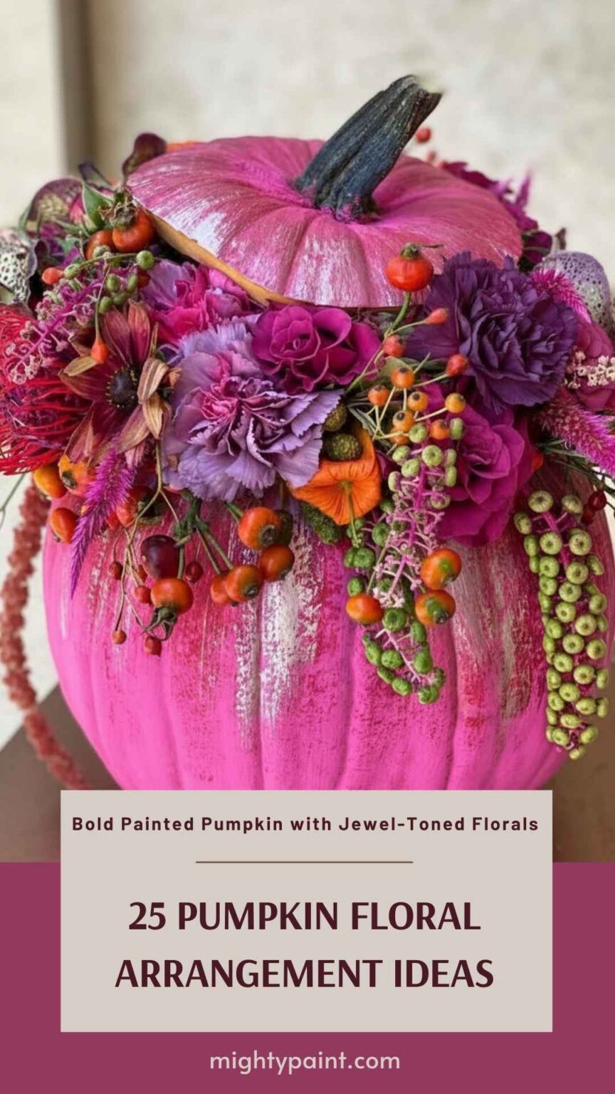 25 Pumpkin Floral Arrangements Perfect for Fall & Thanksgiving